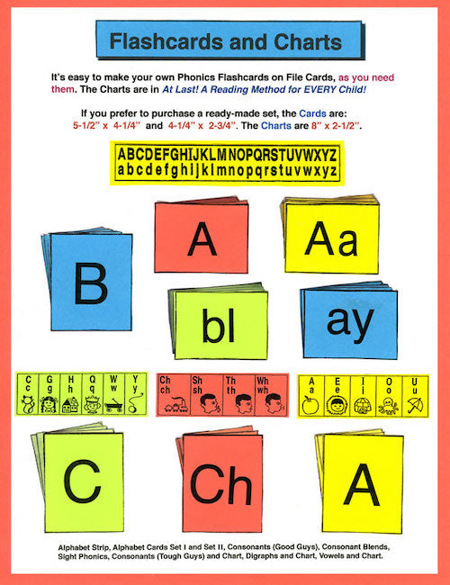 Flashcards and Charts – onlinereadingteacher.com